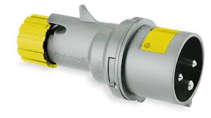 PM32/1000FPB - IP44 32A 110V 2P+E LEWDEN PLUG - Your Electrics ...