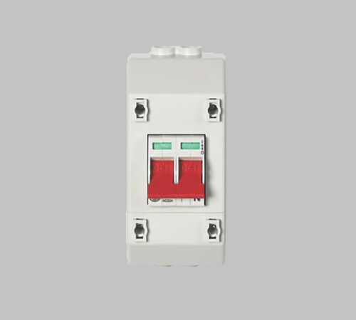 RECSW2S - Wylex 100A 2 Pole Isolator Switch with Enclosure for Meter ...